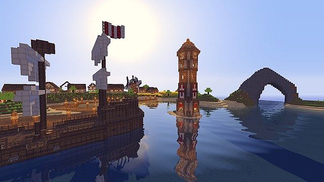 Kerkorbhar, a celtic village [by team G] Minecraft Map