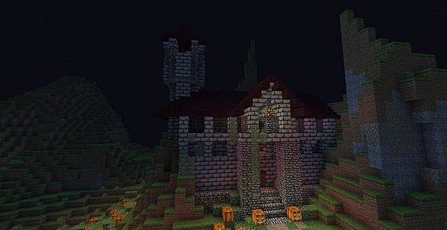 Super Spooky Halloween House of Horror Minecraft Map
