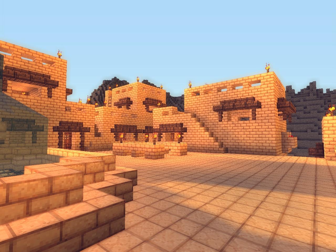 Eastern PvP map Minecraft Map