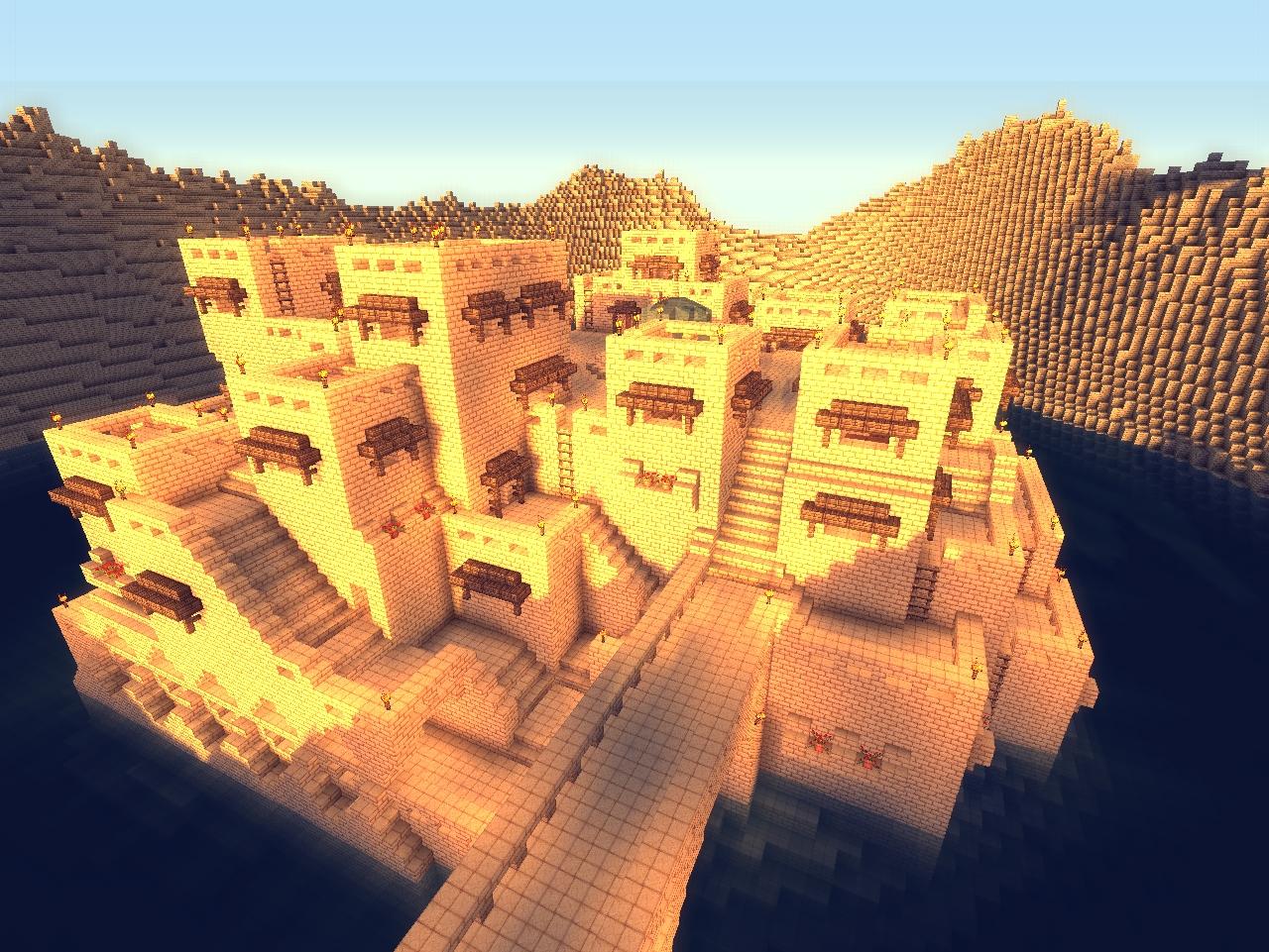 Eastern PvP map Minecraft Map