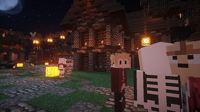 [G.B] Halloween Town Minecraft Map
