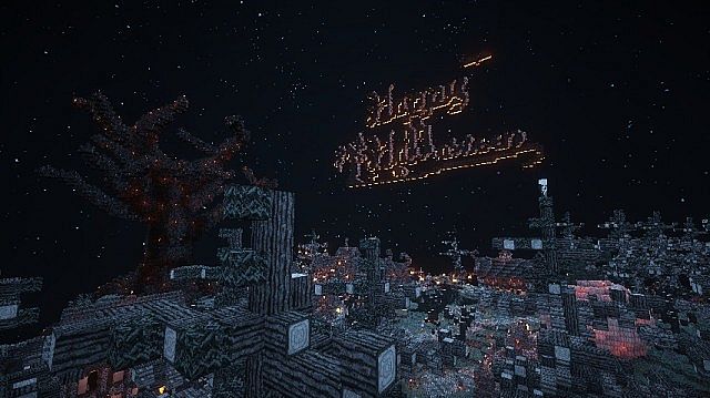 [G.B] Halloween Town Minecraft Map