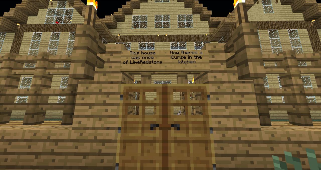 Cursed Mansion Minecraft Map