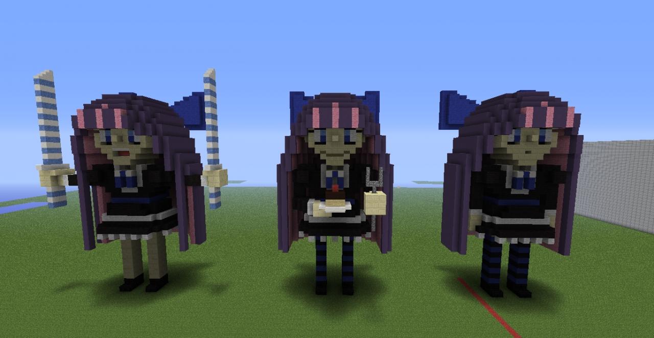 Stocking Anarchy Chibi Statue Minecraft Map