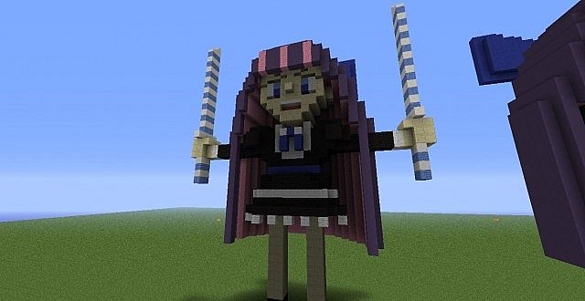Stocking Anarchy Chibi Statue Minecraft Map