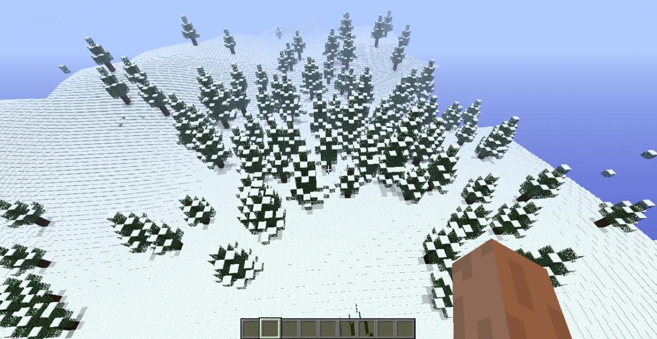 Frost World-Can you survive? Minecraft Map