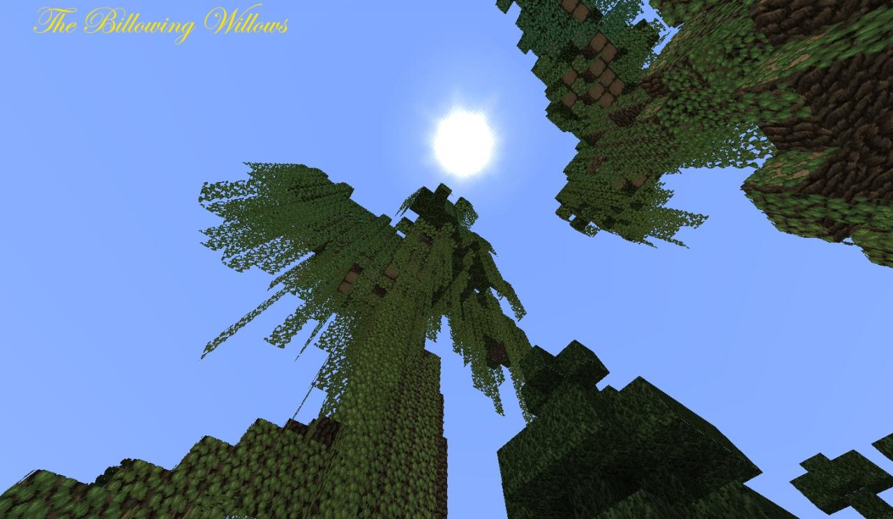 The Billowing Willows Minecraft Map