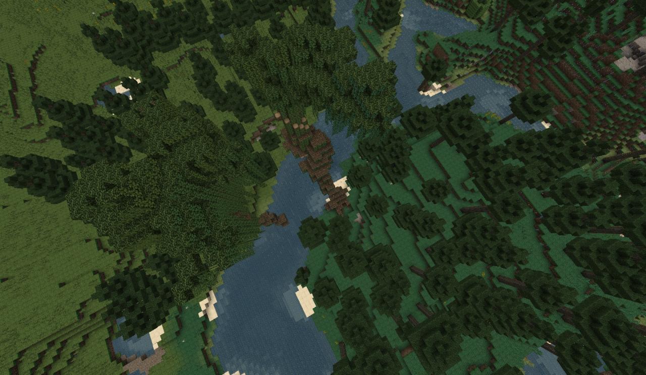 The Billowing Willows Minecraft Map