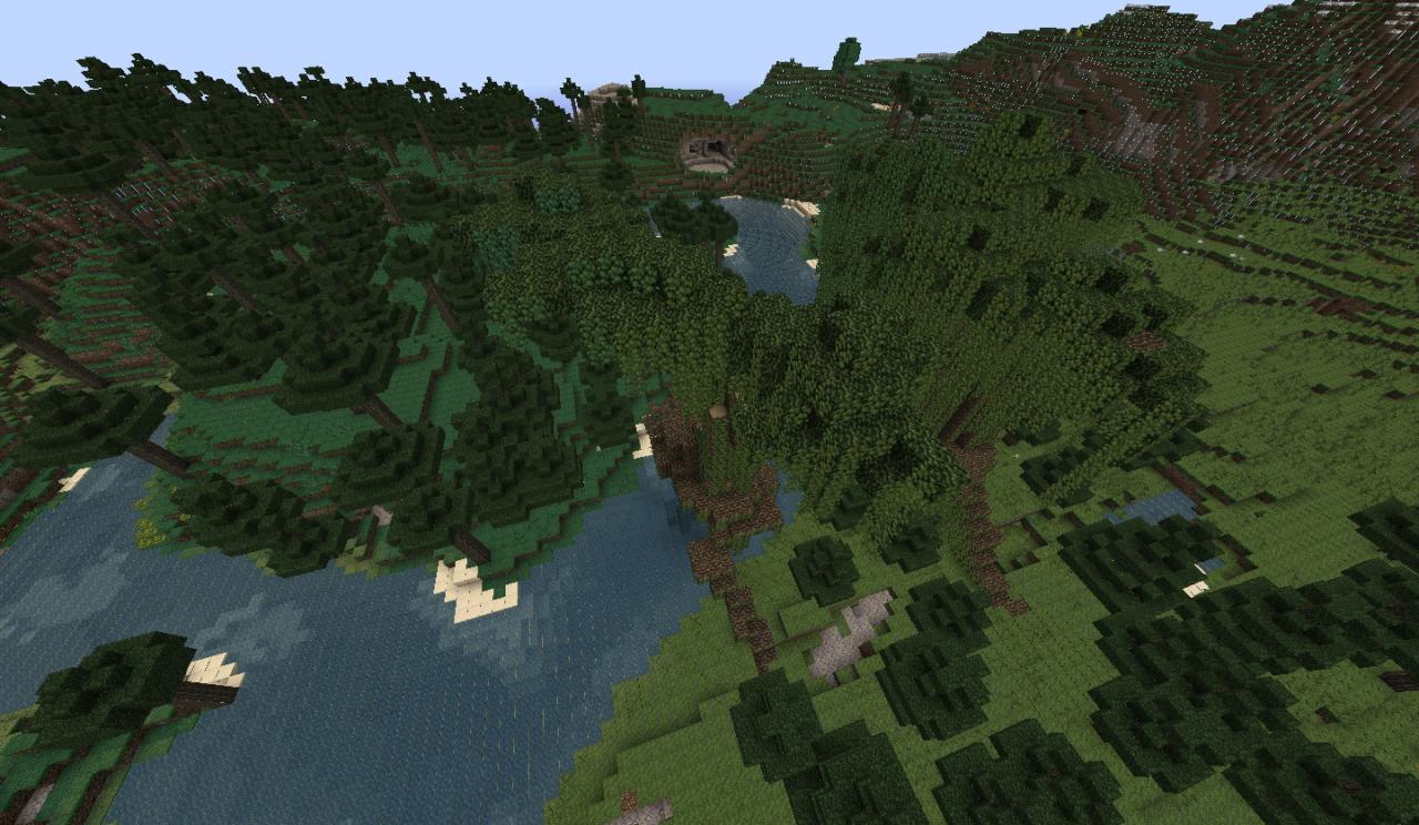 The Billowing Willows Minecraft Map