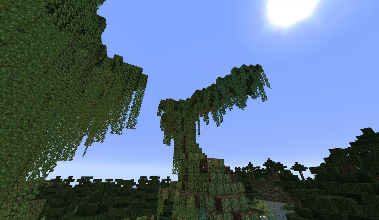 The Billowing Willows Minecraft Map