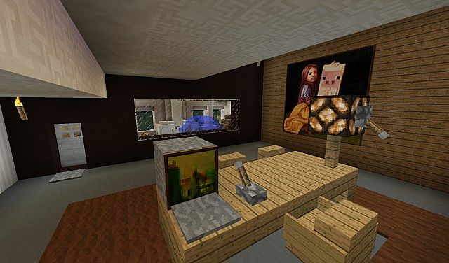 The West Bank = The modern bank Minecraft Map