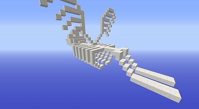 Bone Dragon Minecraft Map