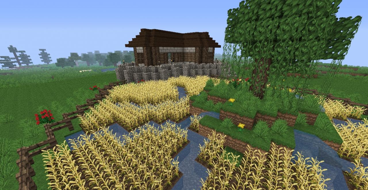 Small Medieval Farm Minecraft Map