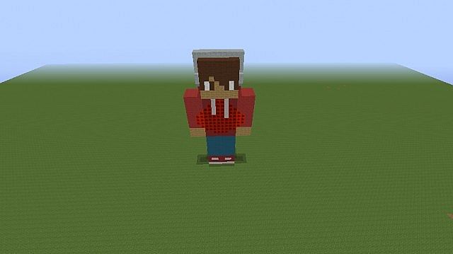 A random Statue! Minecraft Map