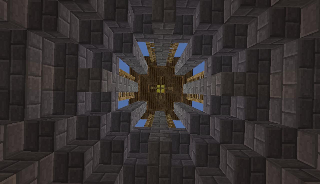 Server Spawn (Retrolook) Free to use Minecraft Map