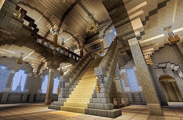 Castle with Dragons Minecraft Map