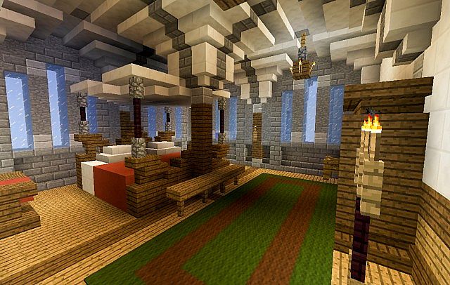 Castle with Dragons Minecraft Map