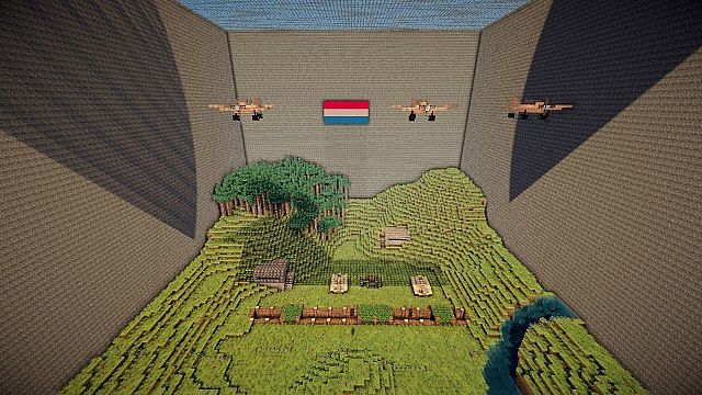 Minecraft: World War II PvP map Minecraft Map