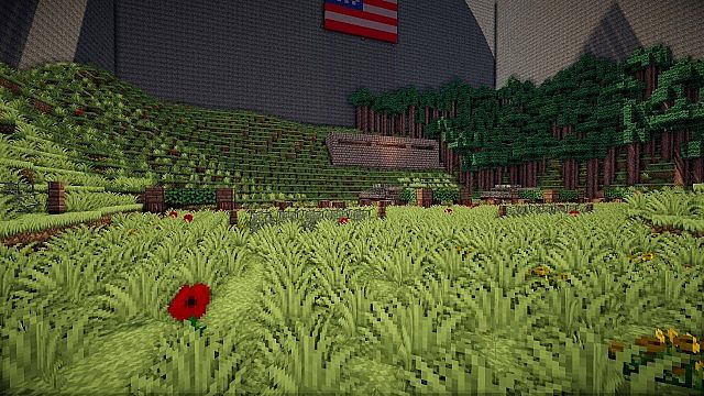Minecraft: World War II PvP map Minecraft Project