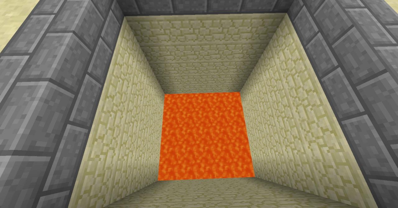 Command Block Pitt Fall Trap 1.7 Minecraft Map