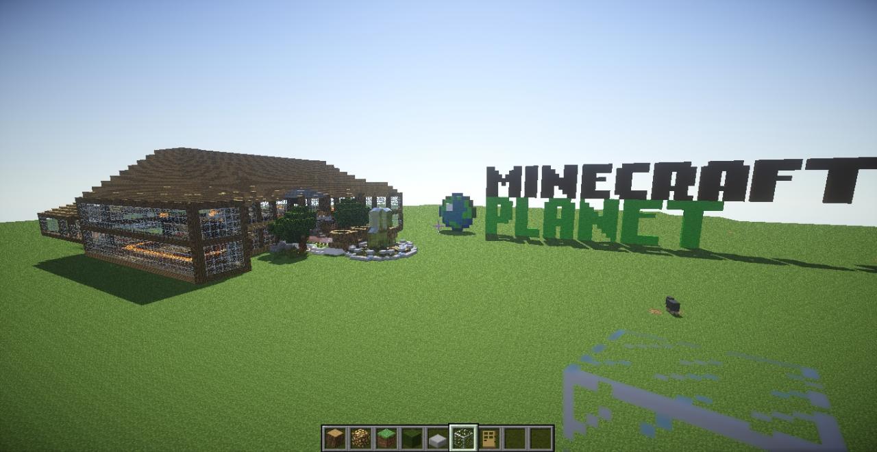 Flatland manor Finished Minecraft Map