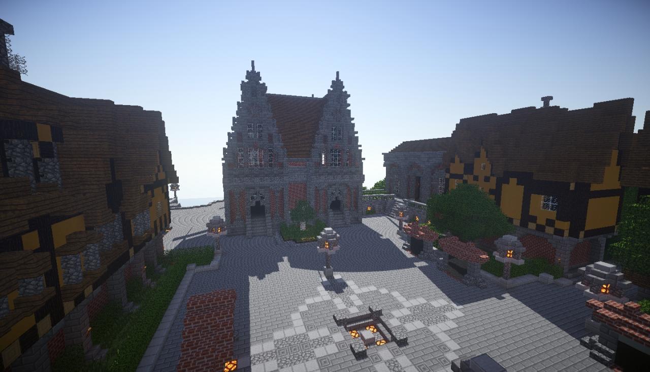 Medieval City Minecraft Map