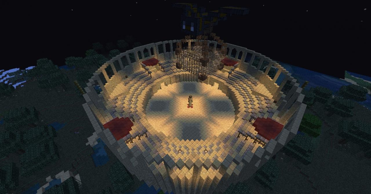 Mob Arenas on JR Craft Minecraft Map