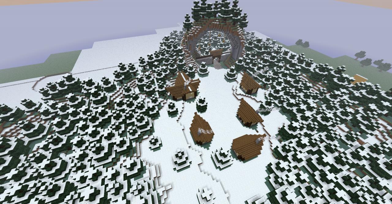 Old Village Minecraft Map