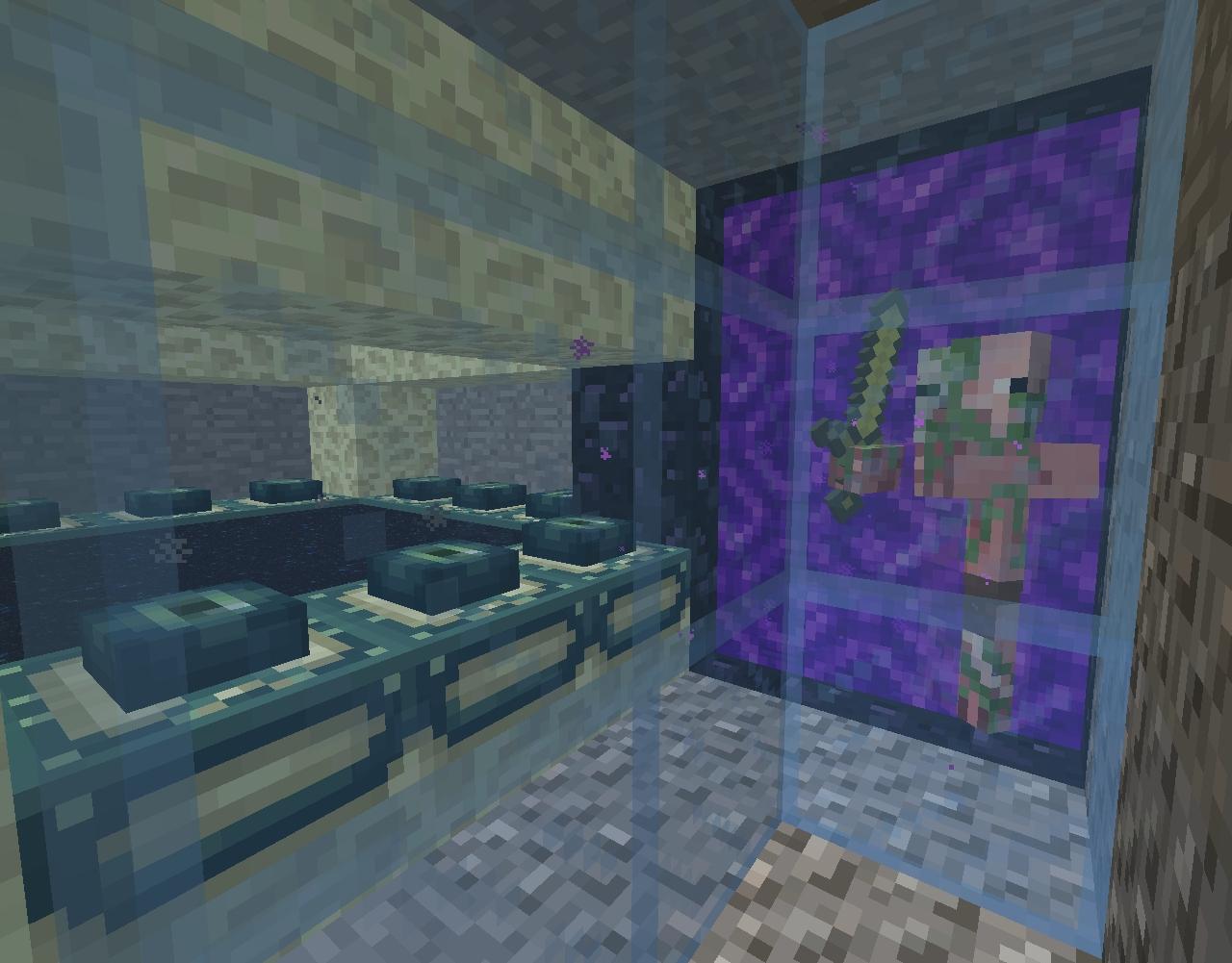 The Blue Slime Temple Minecraft Map