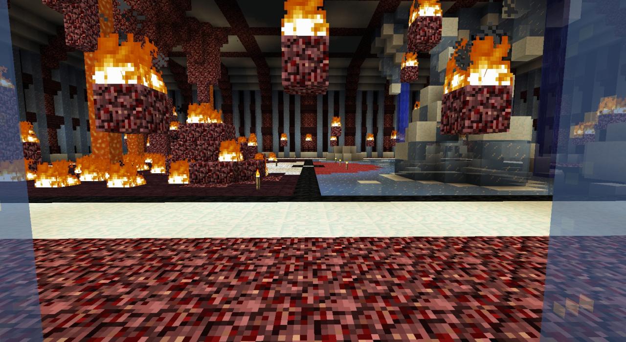 FireandIce Pokemon Gym Minecraft Map