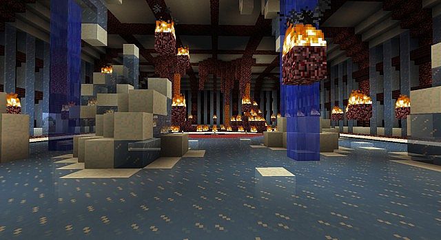 FireandIce Pokemon Gym Minecraft Map