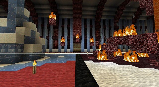 FireandIce Pokemon Gym Minecraft Map