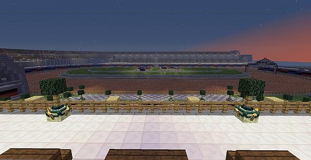 Bending Realms Horse Racing Track Minecraft Map