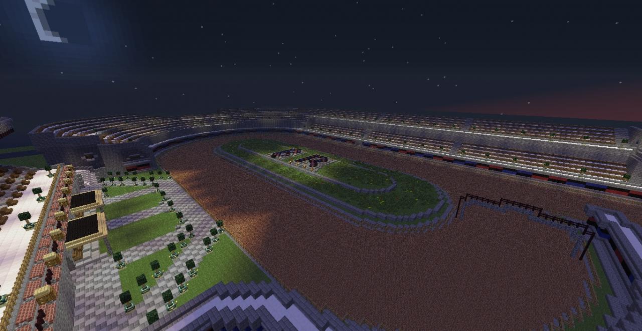Bending Realms Horse Racing Track Minecraft Map