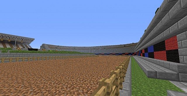 Bending Realms Horse Racing Track Minecraft Map