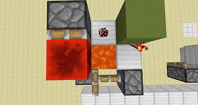 Lava Blade Generator 1.7.2 Minecraft Map