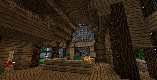 Spruce Cabin Minecraft Map