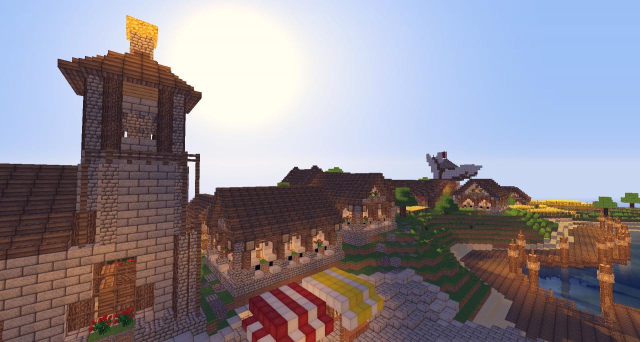 Kerkorbhar, a celtic village [by team G] Minecraft Map