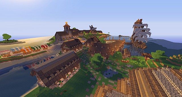 Kerkorbhar, a celtic village [by team G] Minecraft Map