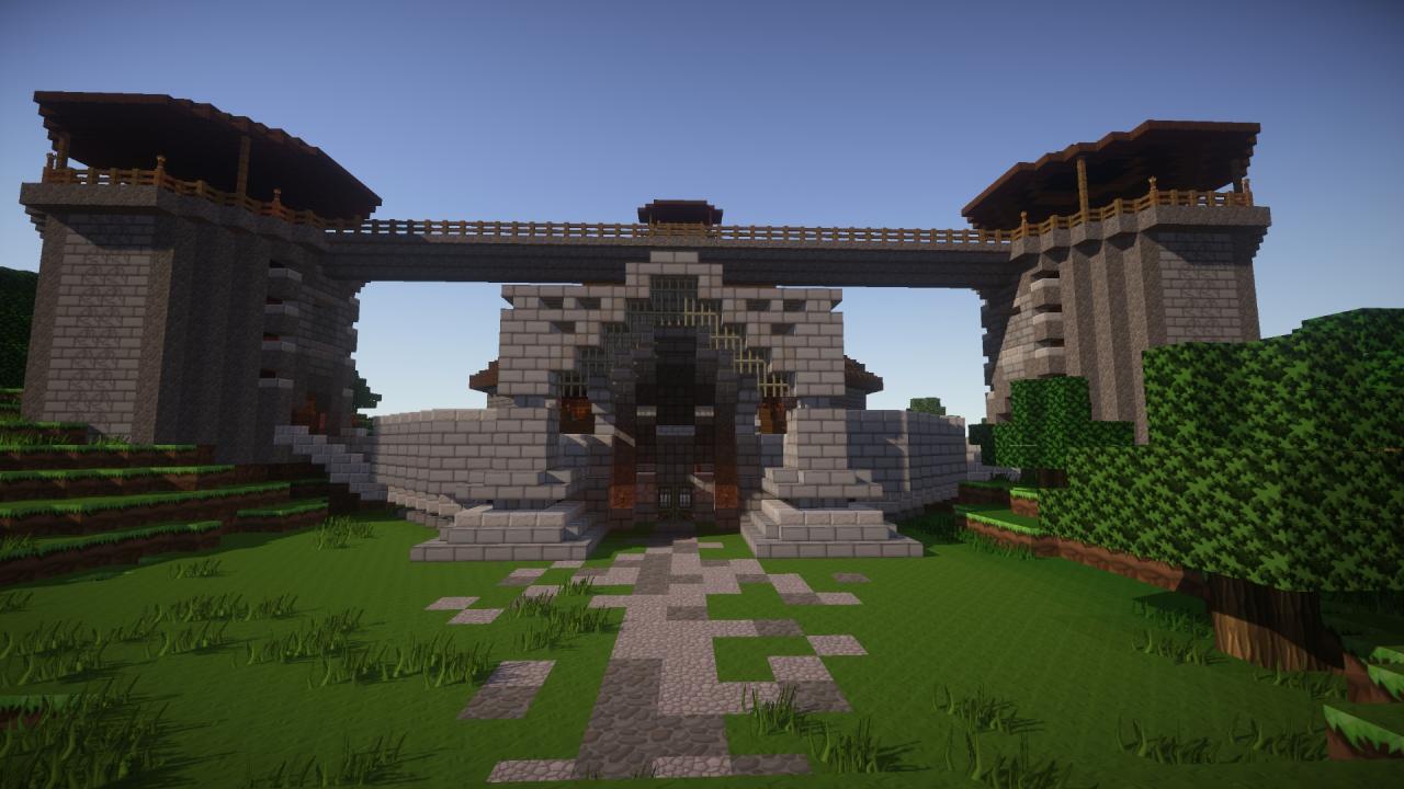 Skyrim Themed Castle Fort Minecraft Map