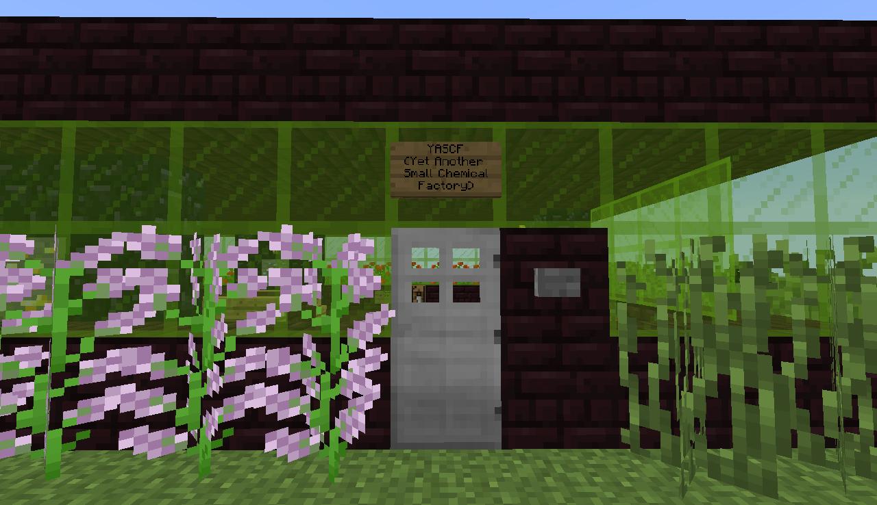 YASCF (Yet Another Small Chemical Factory) Minecraft Map