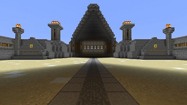 Hunger Games Spawn Minecraft Map
