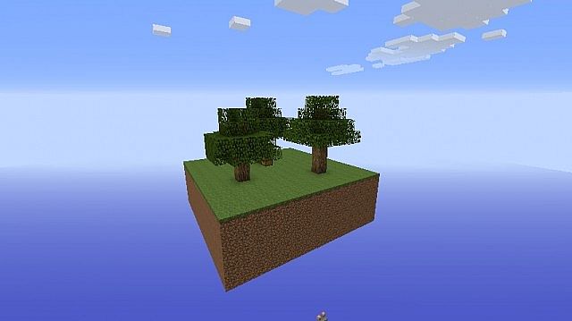 Giant Skyblock Minecraft Map