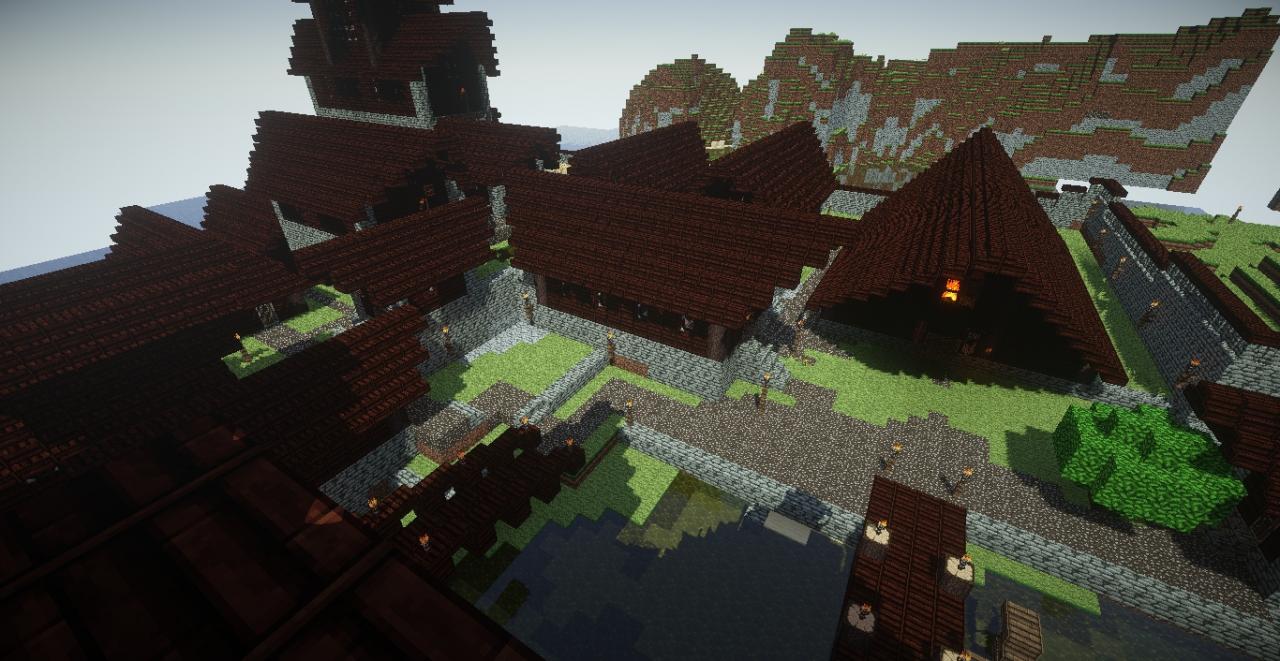 Viking village - Perfect for survival Minecraft Map
