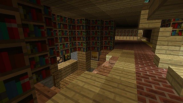 Underground Library Minecraft Project