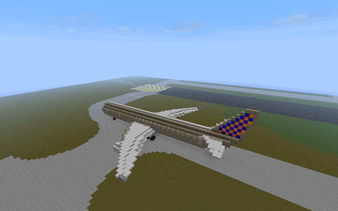 Boeing 767-200ER Pack Minecraft Map