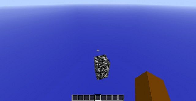 Blank void map Minecraft Map