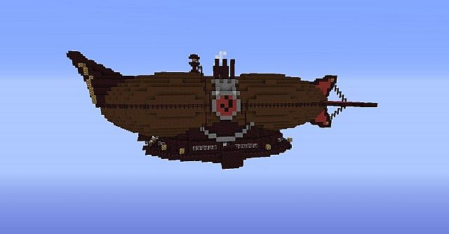 Fire Nation Airship Minecraft Map