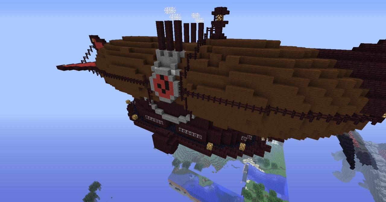 Fire Nation Airship Minecraft Map