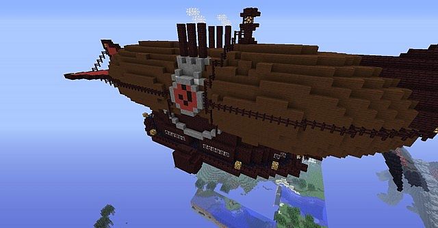 Fire Nation Airship Minecraft Map